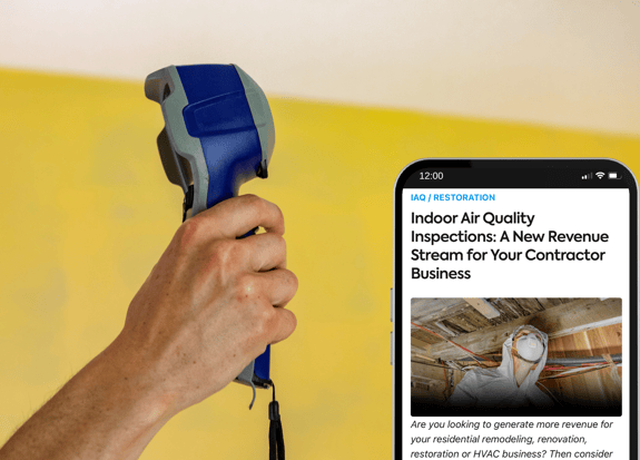 Indoor Air Quality | Reports & Estimates in a Matter of Minutes