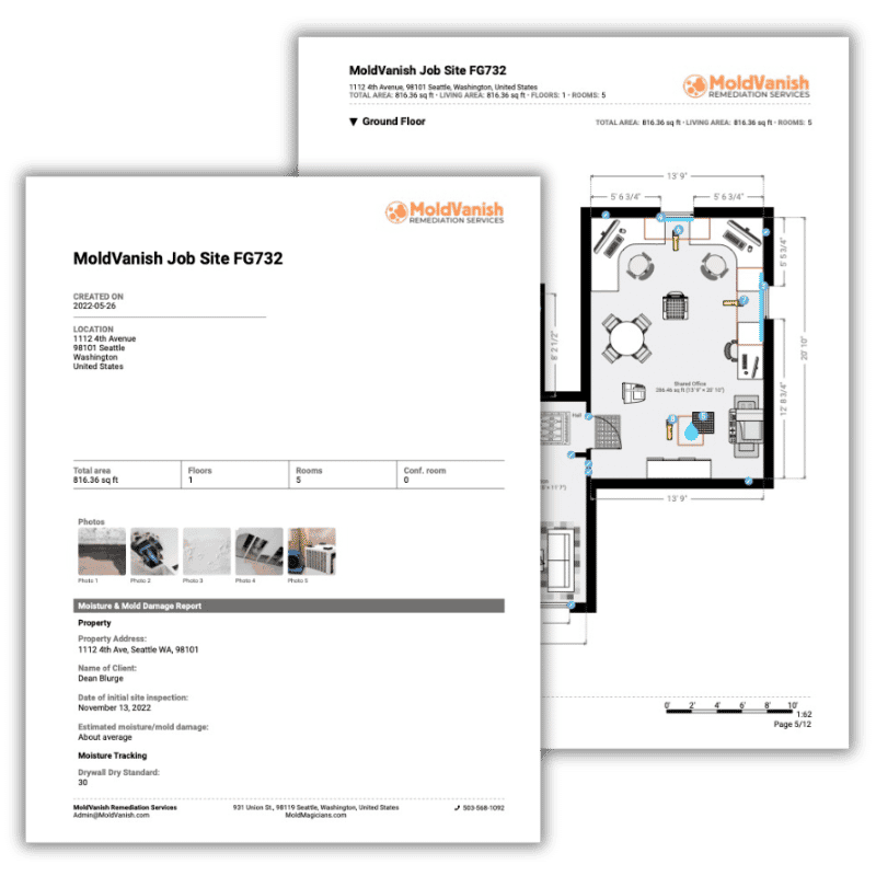 Commercial Mold Assessment Template for Water Damage (Free Download)