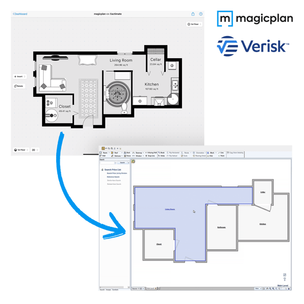 magicplan l Xactimate® Integration